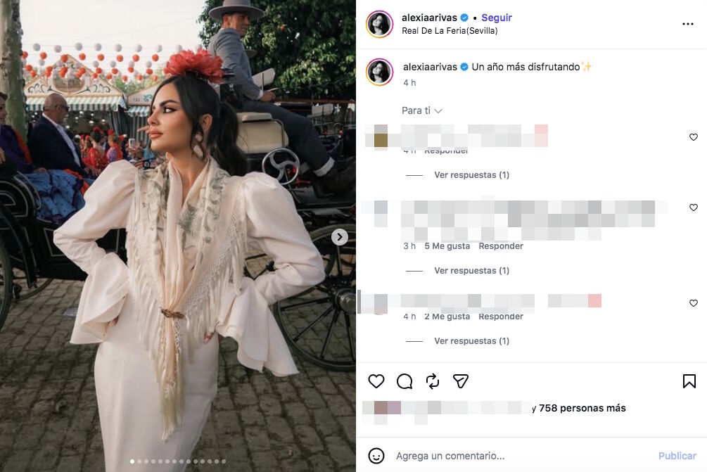 Alexia Rivas encanta en Sevilla con su elegante atuendo - Foto 14 de 26