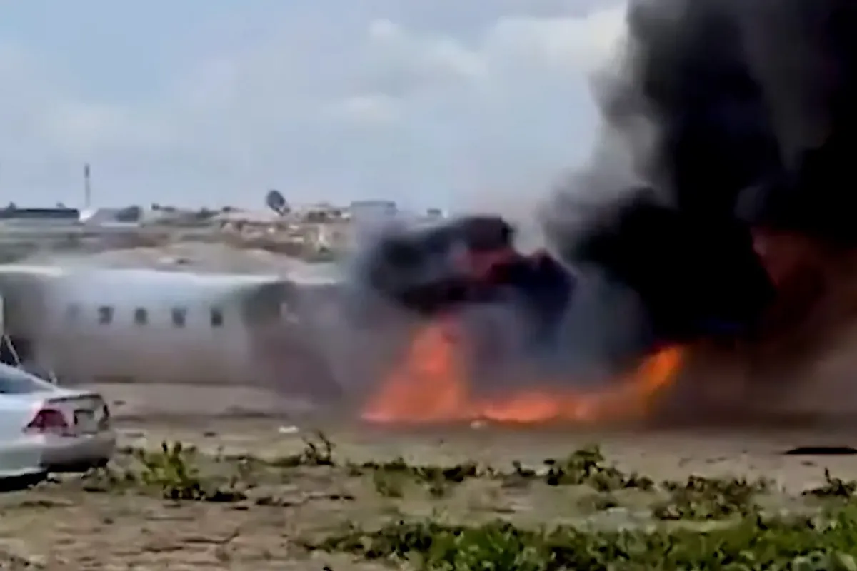 VÍDEO: Momentos de angustia por el fallo en los frenos en el aterrizaje ...