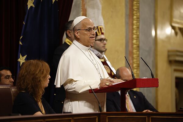 Visita del papa León XIV a Madrid, en directo | El Papa, en el Congreso ...