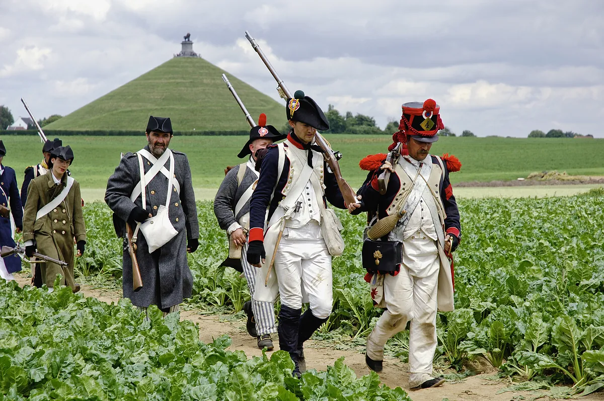 Waterloo, 210 años después: todo listo para la recreación de la batalla ...