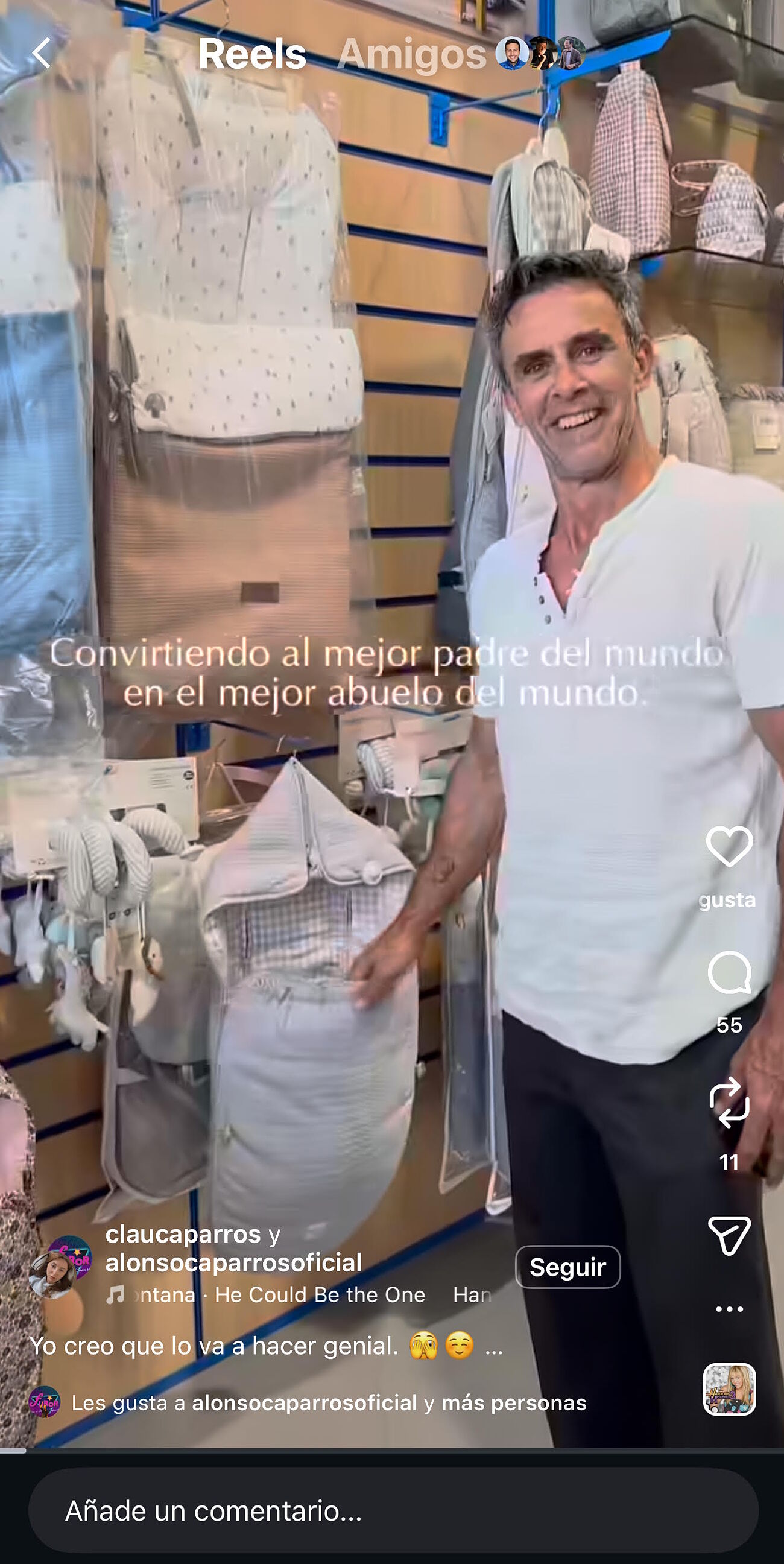 Alonso Caparrós se convertirá en abuelo por primera vez - Foto 8 de 25