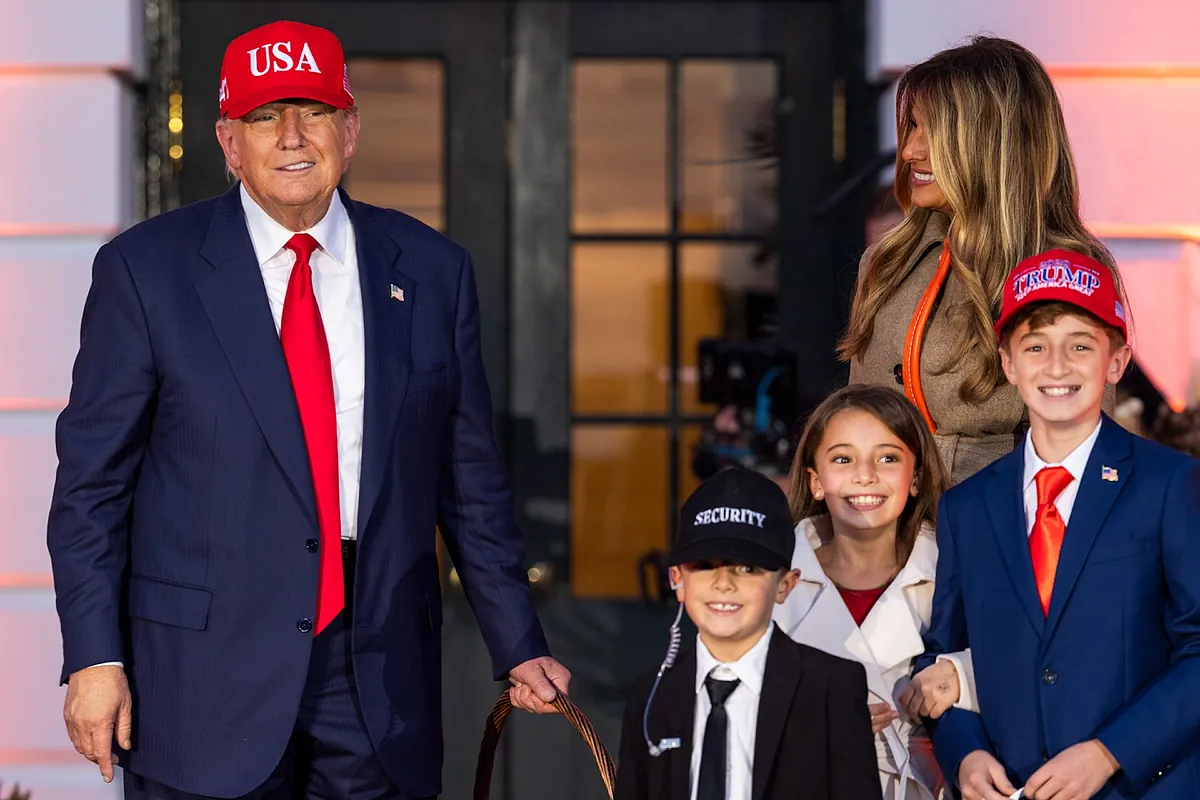 VÍDEO: Una versión 'mini' de Trump y Melania sorprende a la pareja en ...